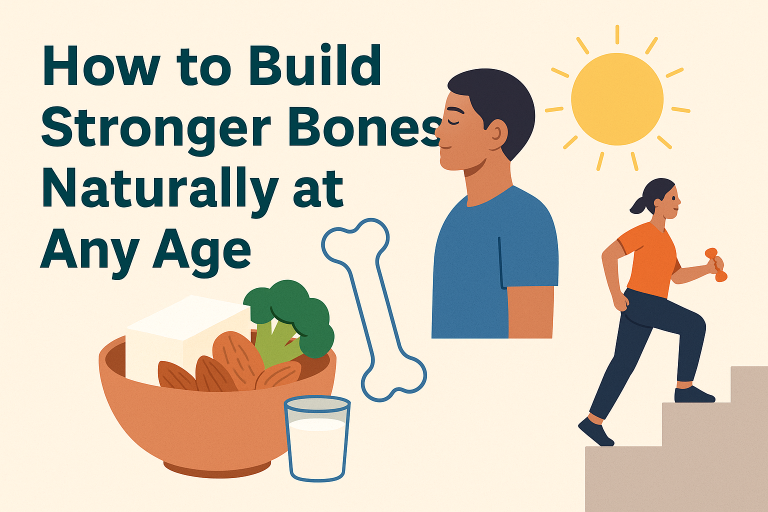How to Build Stronger Bones Naturally at Any Age | 12 Proven Methods