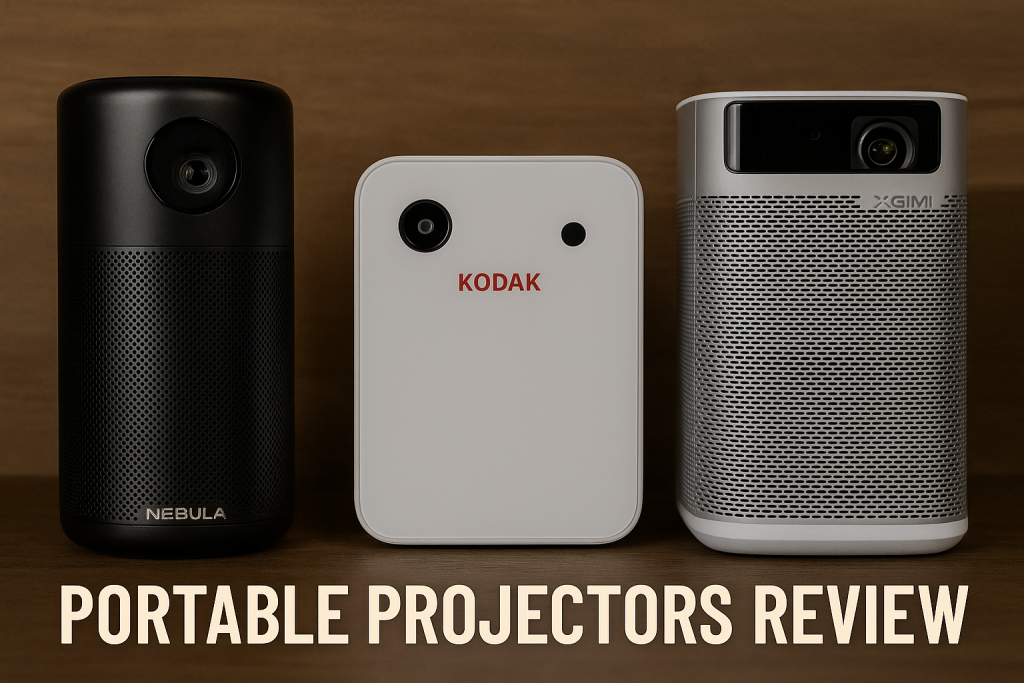 Portable Projectors Review: Nebula vs Kodak vs XGIMI (2026 Comparison)